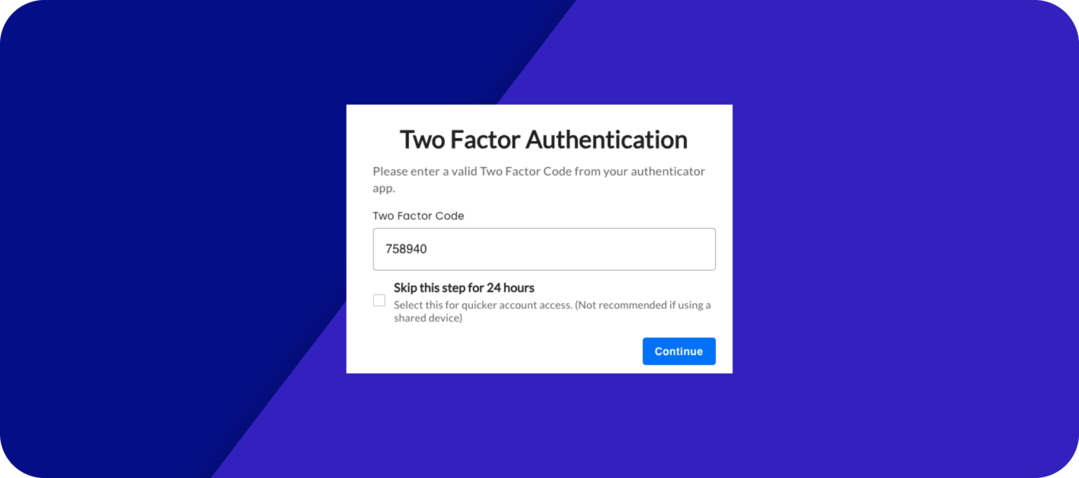Two Factor Authentication and Bulk Actions | Kolleno