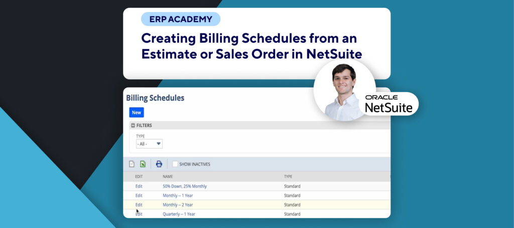 Billing Customers Using Billing Schedules in NetSuite | Kolleno