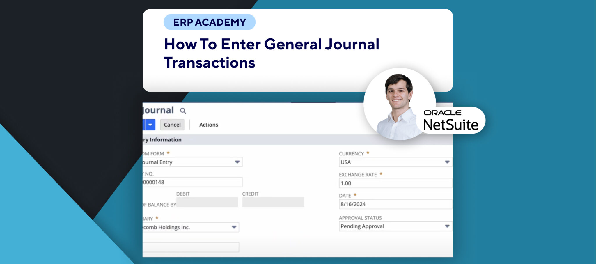 Modify Journal Entries in NetSuite | Kolleno