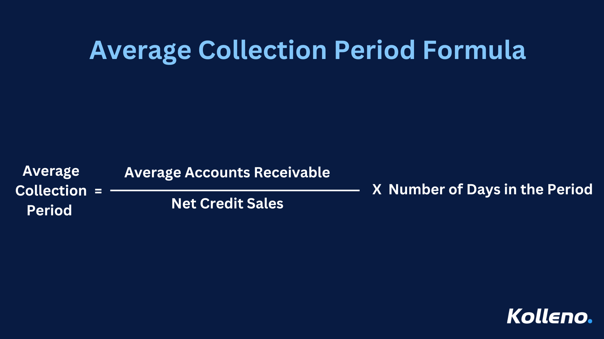 What Is the Average Collection Period, and How To Calculate It? | Kolleno
